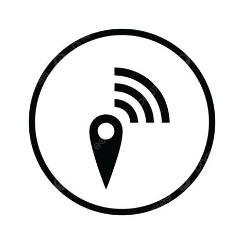 Wireless Signal Vector Design Images Wifi Symbol Wireless Signal Mobile Computer Button Spot