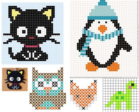 Схемы термомозаика распечатать