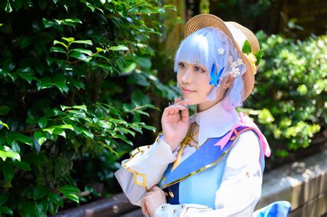 さよ‎تa2578お迎え中 On Twitter ※cosplay 原神 神里綾華 花時に訪れた手紙 Pちぼさん