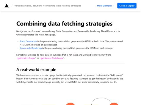 Combining Data Fetching Strategies
