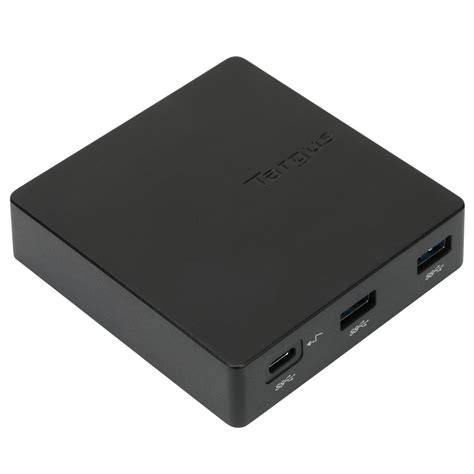 USB C Travel Dock With Power Pass Through