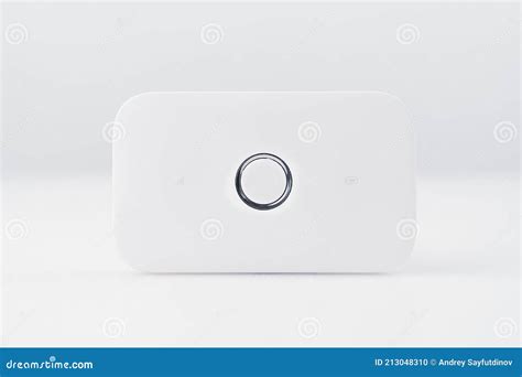 Mobile Modem Device Has Internal SIM Card Slot Supported By G G Technology Stock Photo