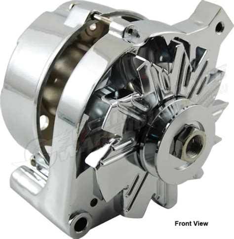 Chrome Ford Autolite Alternator Housing With Pulley Cruisin Car Parts Online