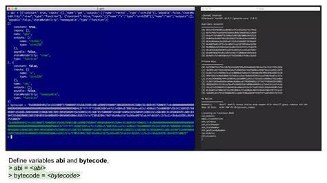 Use Geth To Deploy Contract Ppt