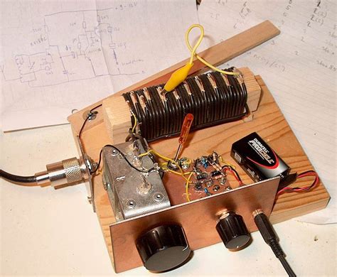 A Good Regenerative Receiver With Simple Fine Tuning Shortwave Radio Ham Radio Antenna