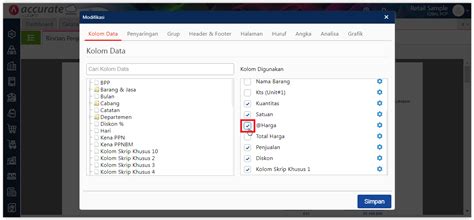 Menampilkan Harga Setelah Dikurangi Diskon Barang Pada Laporan Rincian Penjualan Per Barang