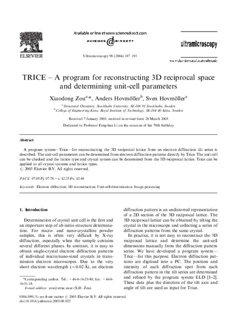 pdf trice 3d reciprocal space reconstruction tool