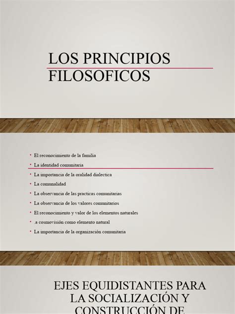 Los Principios Filosoficos Pdf
