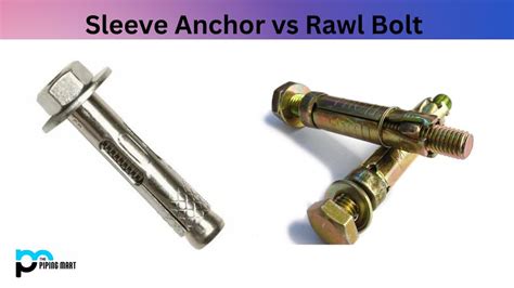 Sleeve Anchor Vs Rawl Bolt Whats The Difference