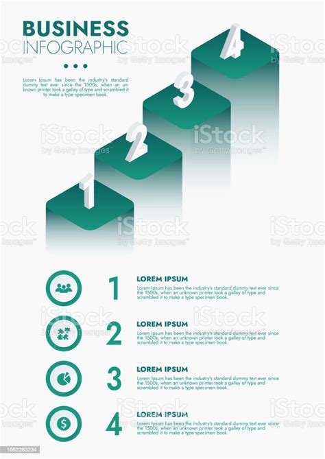 프레젠테이션을 위한 인포그래픽 템플릿입니다 비즈니스 데이터 시각화 프로세스 차트 및 성공 추진 인포그래픽에 대한 스톡 벡터 아트 및 기타 이미지 Istock