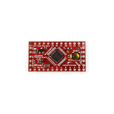 Wattuino Pro Mini Pb 3 3v 8mhz Atmega328pb Watterott Electronic