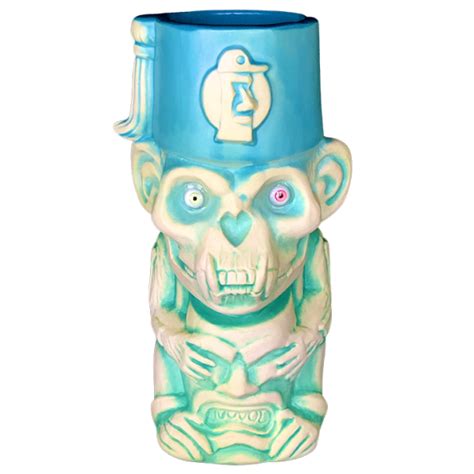 Rd Anniversary Mug Monkey Tiki Underground Nd Run Blue Glaze The Search For Tiki