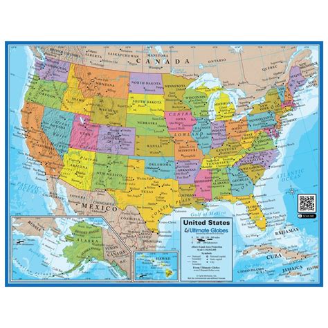 Printable Map Of Usa Usa Maps United States Colored 10 Free Pdf