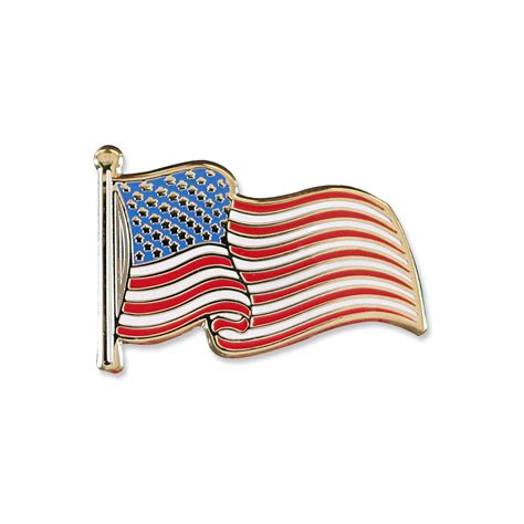 Usa Flag Enamel Pin Chrysler Museum Of Art