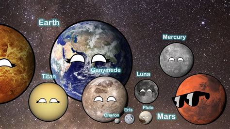 Got Balls Size Comparison 12tune Planetballs Edition Youtube
