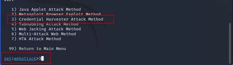 Social Engineering Attacks Social Engineering Toolkit Set Techarry