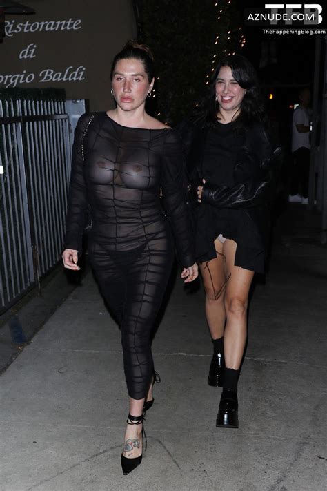 Kesha Sexy Seen Flashing Her Nude Boobs And Ass Wearing A See Through Dress At Giorgio Baldi In