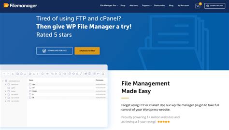 wordpress file manager best plugins and how to create one