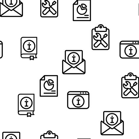 Technical Documentation Vector Seamless Pattern 10015059 Vector Art At