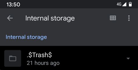 Google Added A Hidden Trash Can To Android For Deleted Files