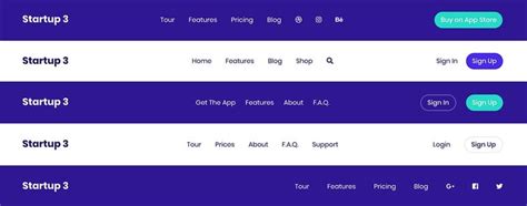 Bootstrap Navbar Guide And Free Navigation Examples Designmodo Ui Design Website Web
