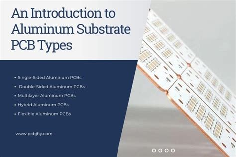 An Introduction To Aluminum Substrate PCB Types JHYPCB
