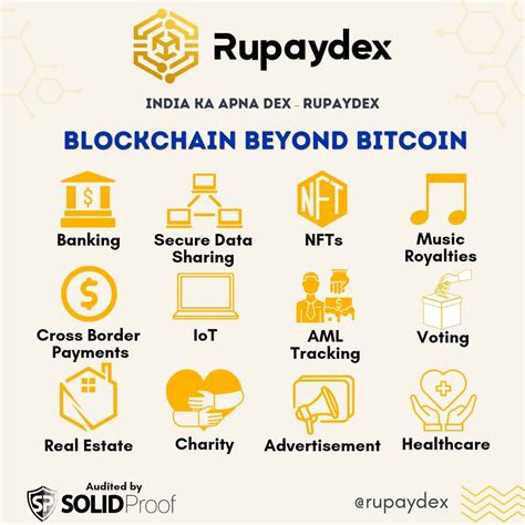 The Scope Of Blockchain And Bitcoin Is Massive Here Is Bunch Of Real Use Cases R Rupaydex