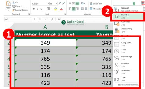 6 Ways To Converting Text To Number Quickly In Excel Dollar Excel