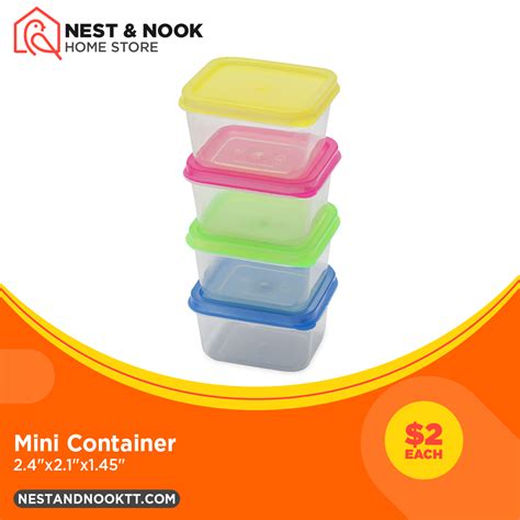 Mini Container Nest And Nook Home Store