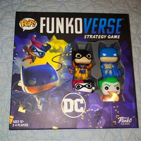 New Funkoverse Strategy Game By Funko Pop Dc Comics Batman Villians