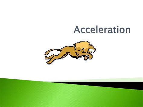 PPT Acceleration PowerPoint Presentation Free Download ID 1891522