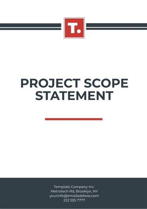 Writing Project Brief Project Proposal Scope Of Work 30 Ready To Use Scope Of Work Templates