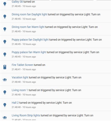 Lights Turning On For Unknown Reason Page 2 Configuration Home Assistant Community