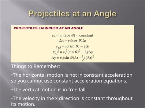 4 Projectile Motion Ppt Engr Ramsessampangpuno Ppt