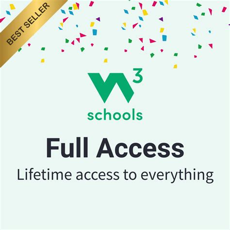 Developer Certification Courses Html Python Sql And More W3schools