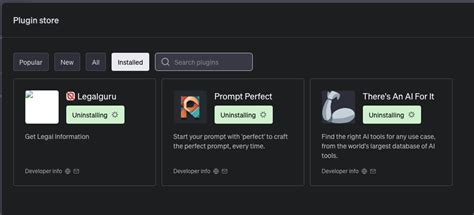 I Cannot Uninstall Any Plugins Bugs Openai Developer Forum
