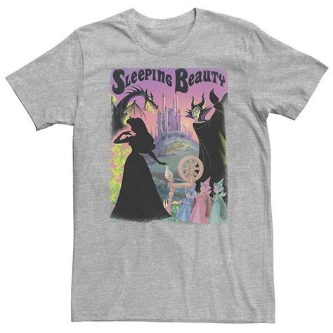 Big And Tall Disney Sleeping Beauty Aurora Maleficent Poster Tee Disney