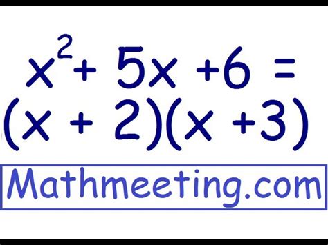 How To Solve Trinomial Equations By Factoring Tessshebaylo