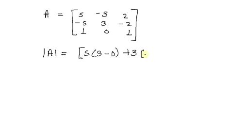 Solvedfor Each Matrix Find A 1 If It Exists