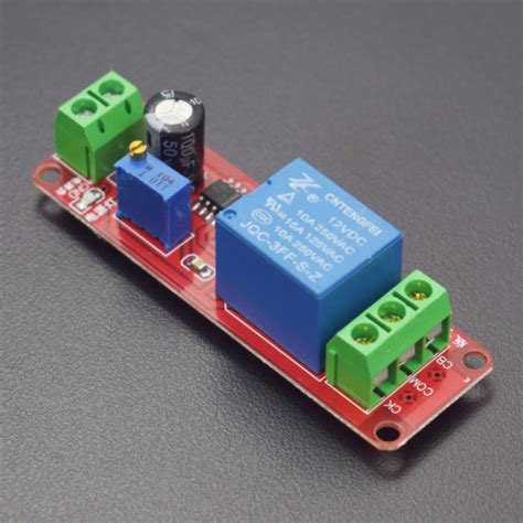 NE555 1 CHANNEL 12VDC TIMER RELAY MODULE