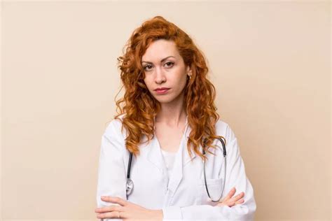 Redhead Female Doctor Stock Photos Royalty Free Redhead Female Doctor Images Depositphotos