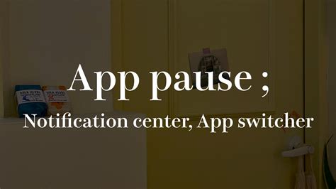 Ios Swift Notification Center 알림 센터 내리고 올릴 때