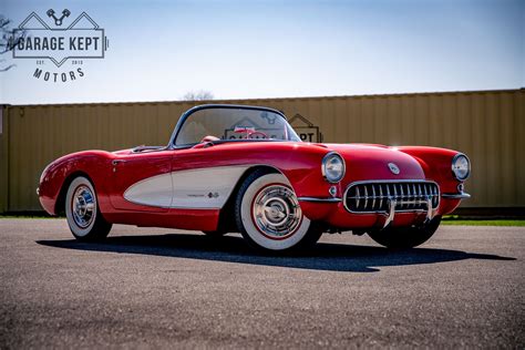 Red 1957 Chevy Corvette Fuelie Will Bring Back The Rock Age This Summer