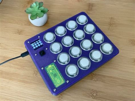 Diy Midi Controller With Circuitpython Raspberry Pi Pico Led Arcade