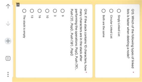 Solved ← Q13 Which Of The Following Types Of Linked Lists