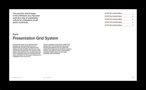 Digital Presentation Grid System For Indesign Behance