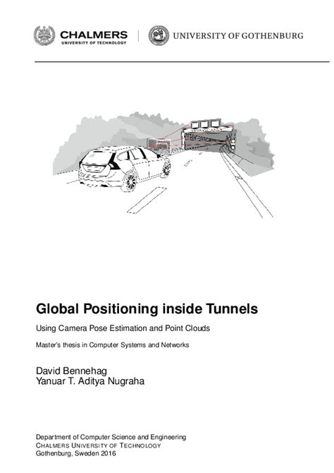 Pdf Global Positioning Inside Tunnels Using Camera Pose Estimation