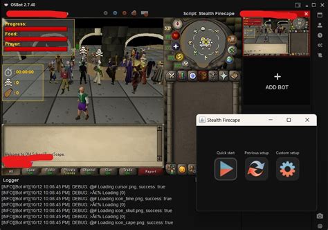 Stealth Firecape Minigames Osbot 2007 Osrs Botting