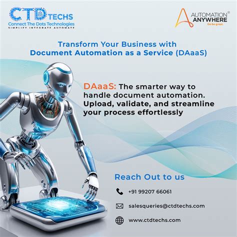 Ctd Techs Pvt Ltd On Linkedin Daaas Documentautomation