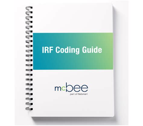 Irf Coding Guide Mcbee — Mcbee Post Acute Academy